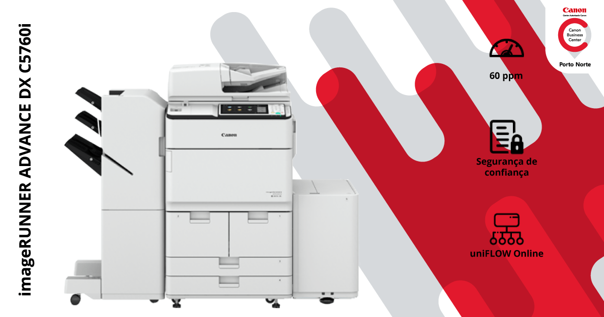 Equipe o seu Escritório com a Impressora – Canon imageRUNNER ADVANCE DX ...