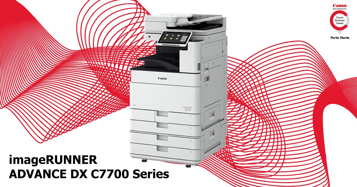 imageRUNNER ADVANCE DX C7700 Series - CBC PORTO NORTE